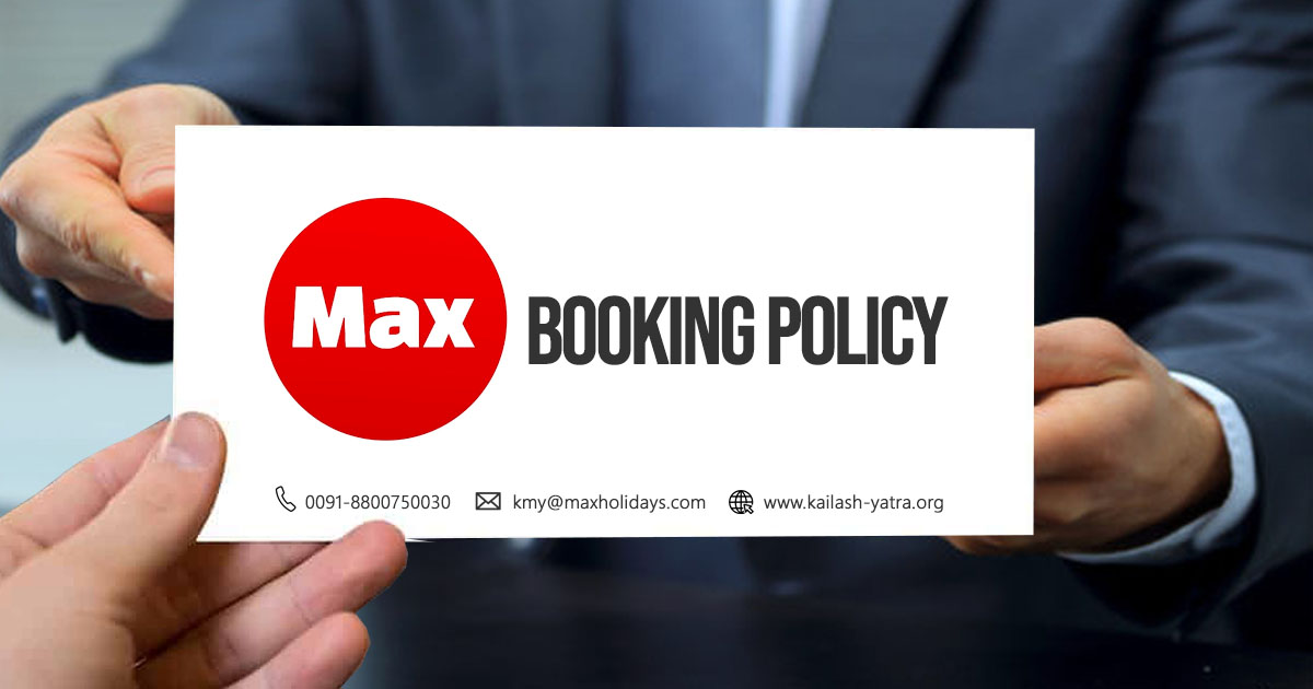 Booking Policy - Kailash Mansarovar Yatra 2026